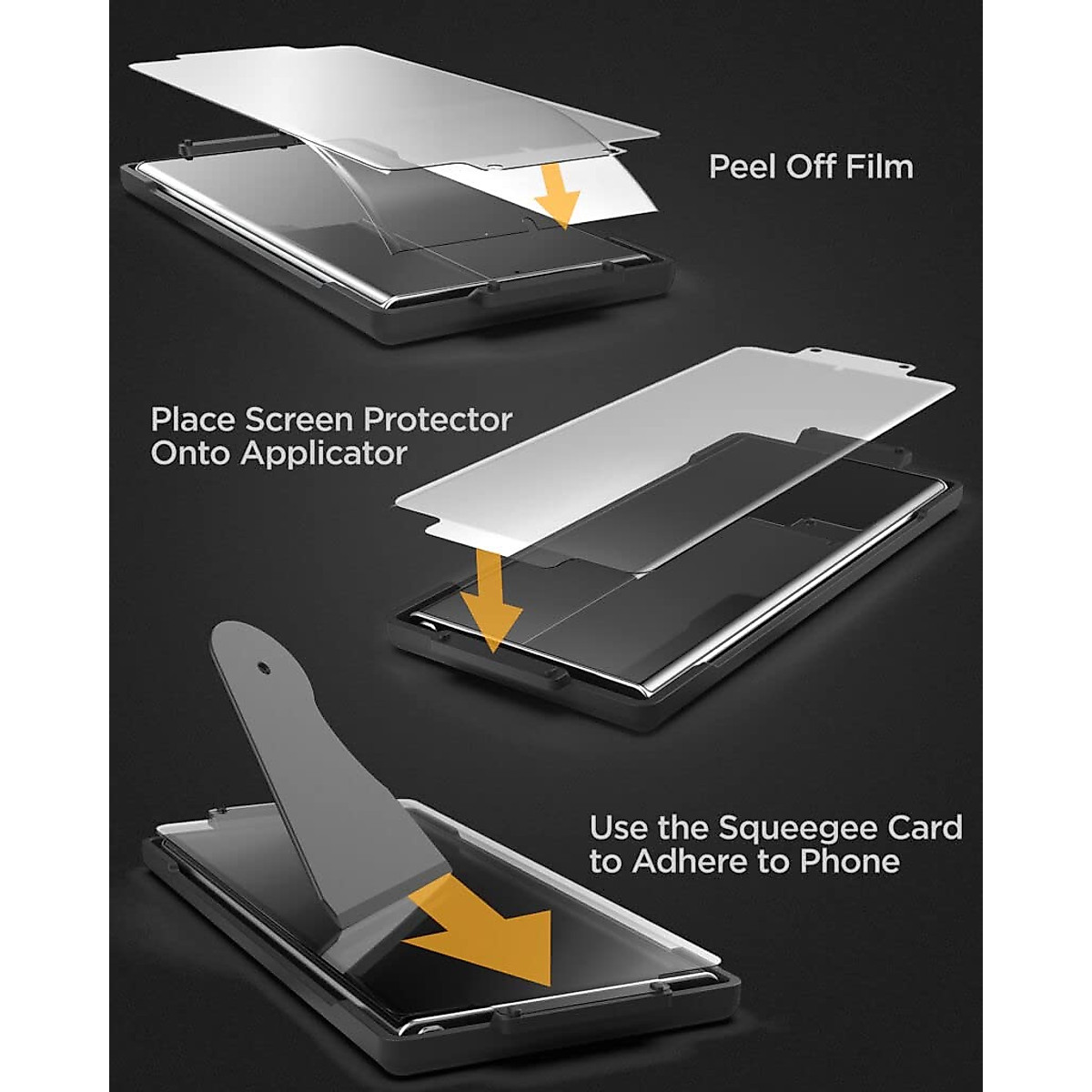 MagFlex for Samsung Galaxy S22 Ultra Matte Screen Protector (Fingerprint Sensor Compatible) Anti Glare Flexible Shockproof Glass Alternative for Galaxy S22 Ultra Screen Protector (Case Friendly)