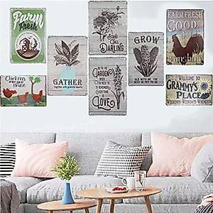 BOEYC Door Knockers Please Be Aware!,8 X 12 Inch,Tin Sign Nostalgic Metal Sign Home Decor for Culb Bar Cafe…