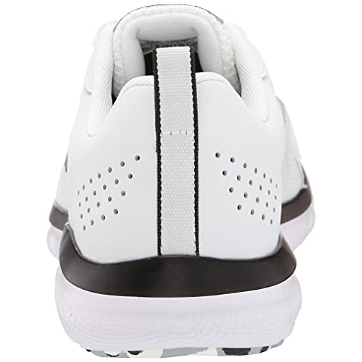 Under Armour Mens Charged Assert 9 Marble Running Shoe, White(101 Black, 11 US