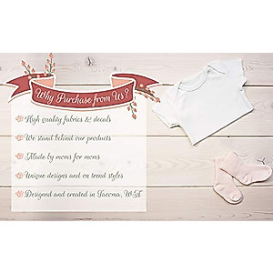 Bump and Beyond Designs Baby-Girls Little Sister Leotard Outfits White, 0-3 Months