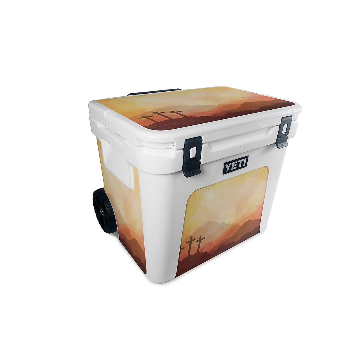 MightySkins Skin Compatible with Yeti Roadie 60 Wheeled Cooler - Salvation | Protective, Durable, and Unique Vinyl Decal wrap Cover | Easy to Apply, Remove, and Change Styles | Made in The USA