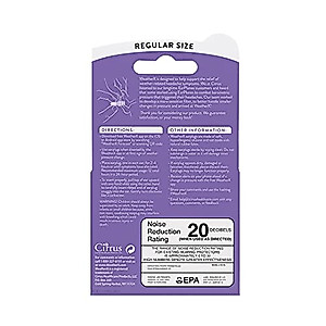 WeatherX Headache Prevention– Pressure Filtering Earplug for Shifts in Barometric Weather Pressure, Download Free Alert app (Regular 1 PK)
