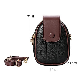 GEEMONT Small Clutch Purse For Women Mini Handbag Shoulder Bag Cell Phone Bag Dumpling Bag Multipurpose Crossbody