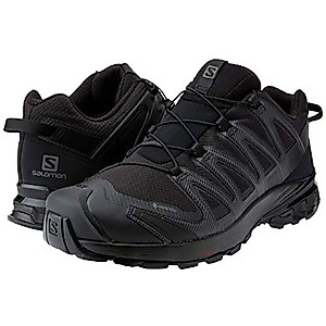 Salomon XA PRO 3D v8 Gore-TEX Trail Running Shoes for Men, Black/Black/Black, 9