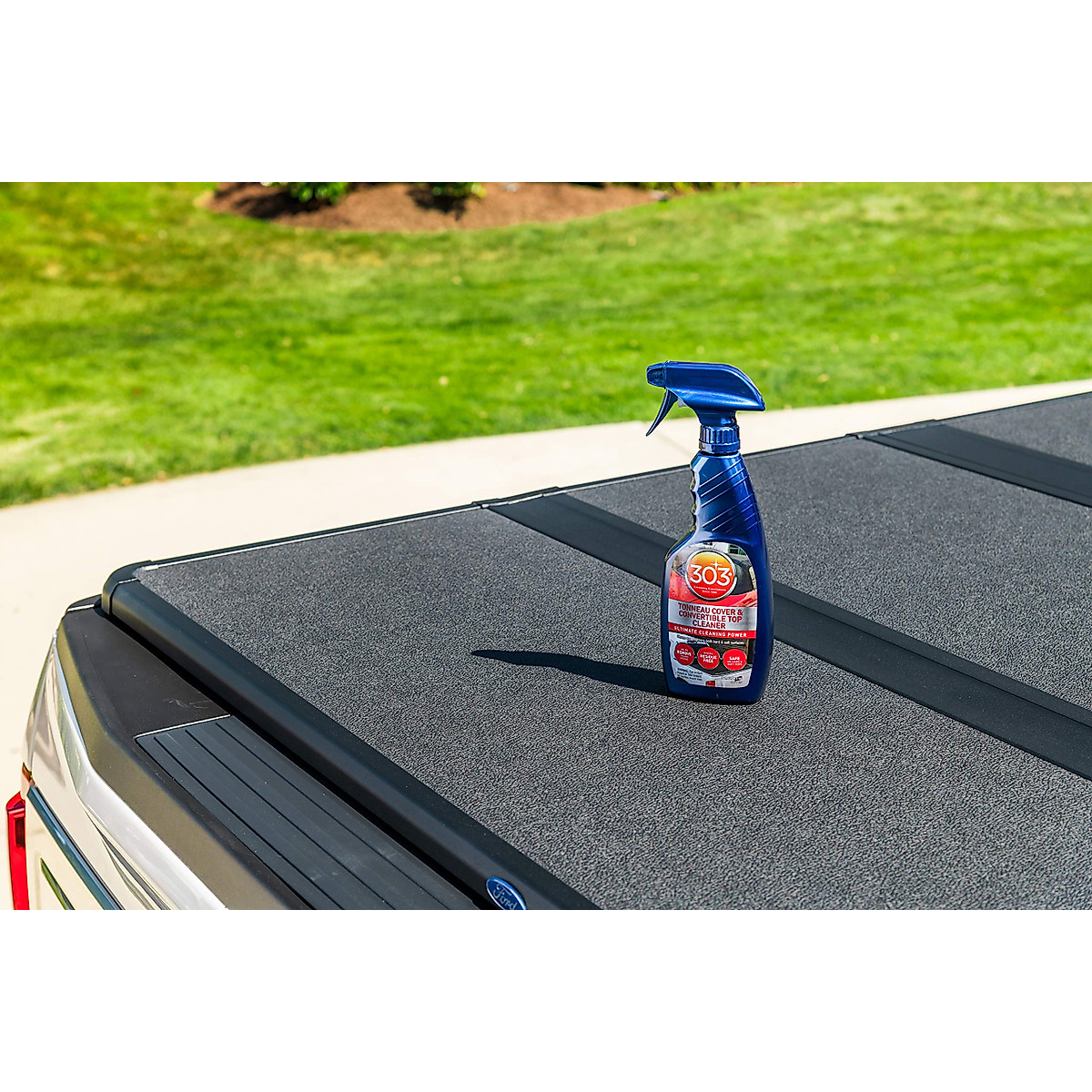 303 Convertible Vinyl Top Cleaning and Care Kit - Cleans And Protects Vinyl Tops - Includes 303 Tonneau Cover And Convertible Top Cleaner 16 fl. oz. + 303 Automotive Protectant 16 fl. oz., (30510)
