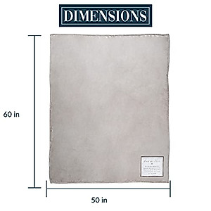 Pavilion - Love You Nana - 50" x 60" Royal Plush Neutral Colored Couch Bed Throw Blanket Grandma Granny Grammy Gran Gammie Grandmother Grandparent's Day Gift