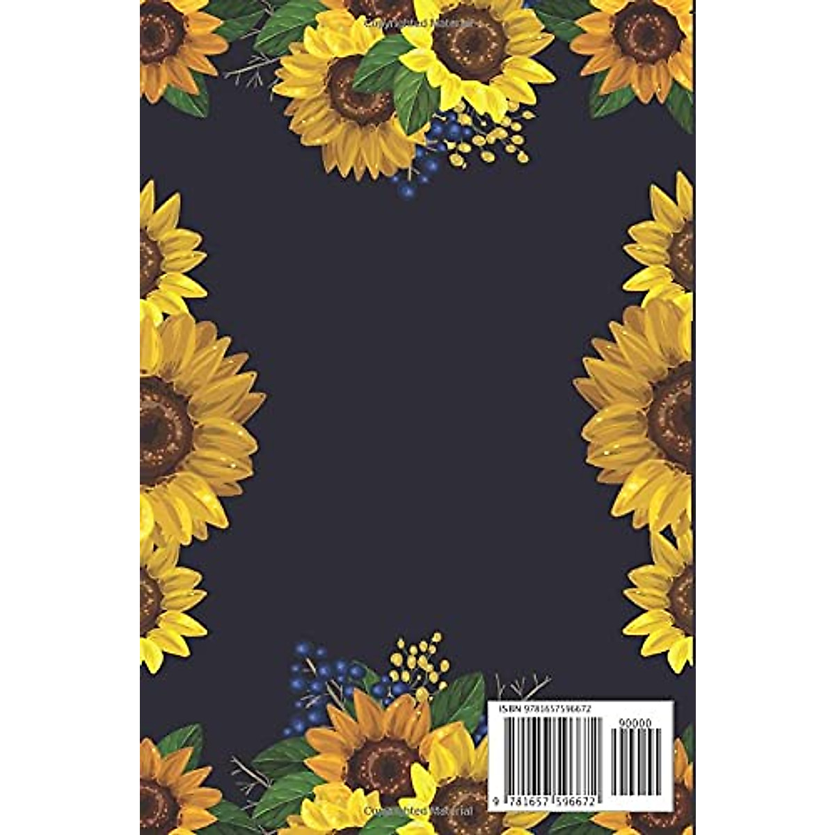 Address Book: Birthdays & Address Book For Addresses, Telephone, Email, Alphabetical Organizer Sunflower Cover (Flower Notebook Journal)