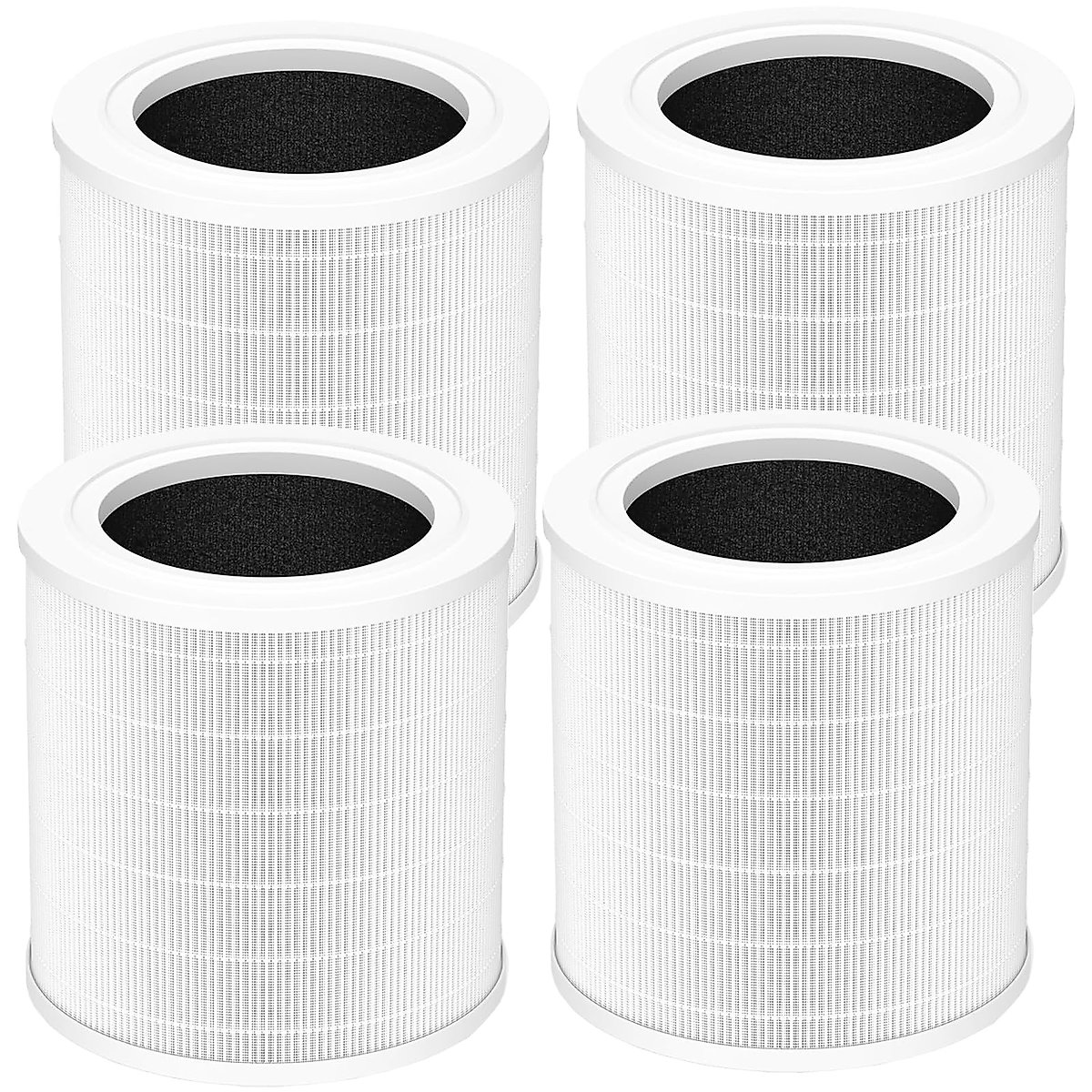 A2001 Replacement Filter Compatible with A2001 Air Purifier, 3 IN 1, H13 True Filter With Activated Carbon and Pre-Filter, 4 Pack Compared to Part #AF-2001