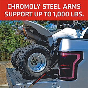 TrendsAuto Gate King Tailgate Adjuster for 2003-2018 Ram 1500 2500 3500 | Replaces Truck Tailgate Cable or Tailgate Assist, Secures Loose Items | Includes Decal | 490318