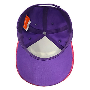 Nickelodeon Toddler Girls' Paw Patrol 3D Cotton Baseball Cap Hat Age 2-5 Purple/Pink
