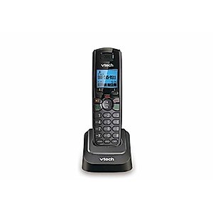 VTech DS6101-11 DECT 6.0 2-Line Accessory Handset Cordless Phone, Black