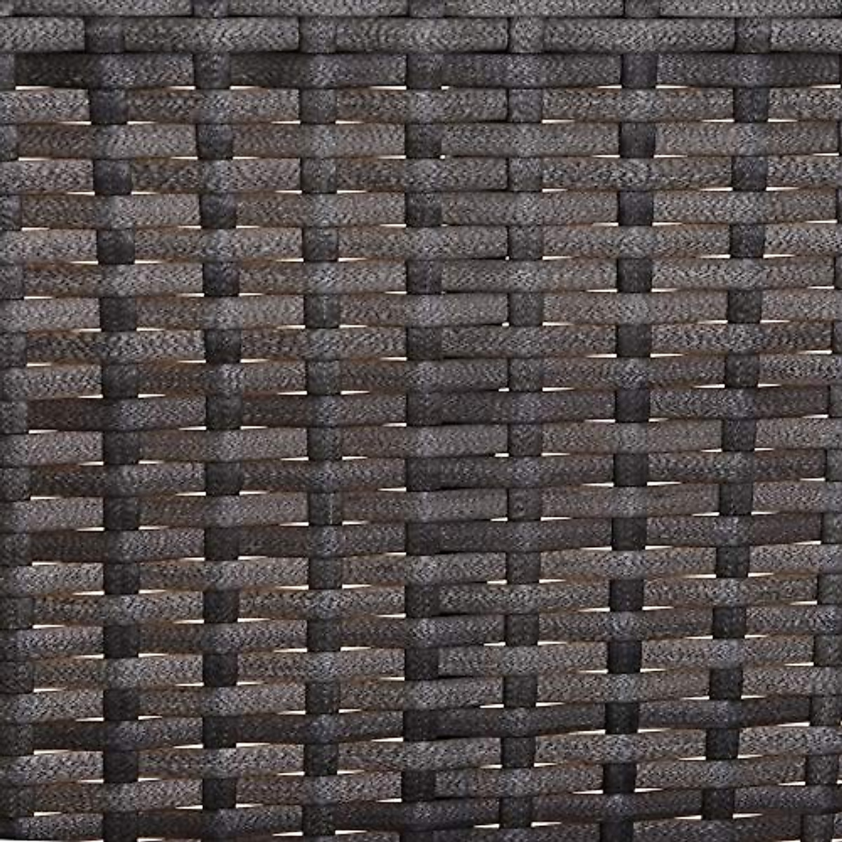 Outsunny 2 Person Wicker Hanging Swing Bench, Front Porch Swing Outdoor Chair with Cushions 550 lbs. Weight Capacity for Backyard, Garden, Grey