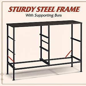 WLIVE Dresser for Bedroom with 5 Drawers, Wide Bedroom Dresser with Drawer Organizers, Chest of Drawers, Fabric Dresser for Living Room, Closet, Hallway, Charcoal Black Wood Grain Print