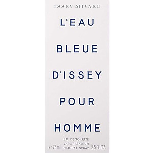 L'eau Bleue D'issey Pour Homme By Issey Miyake For Men. Eau De Toilette Spray 2.5 Ounces
