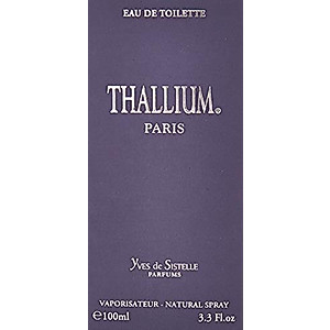 Yves De Sistelle Thallium for Men 3.3 Ounce EDT SP