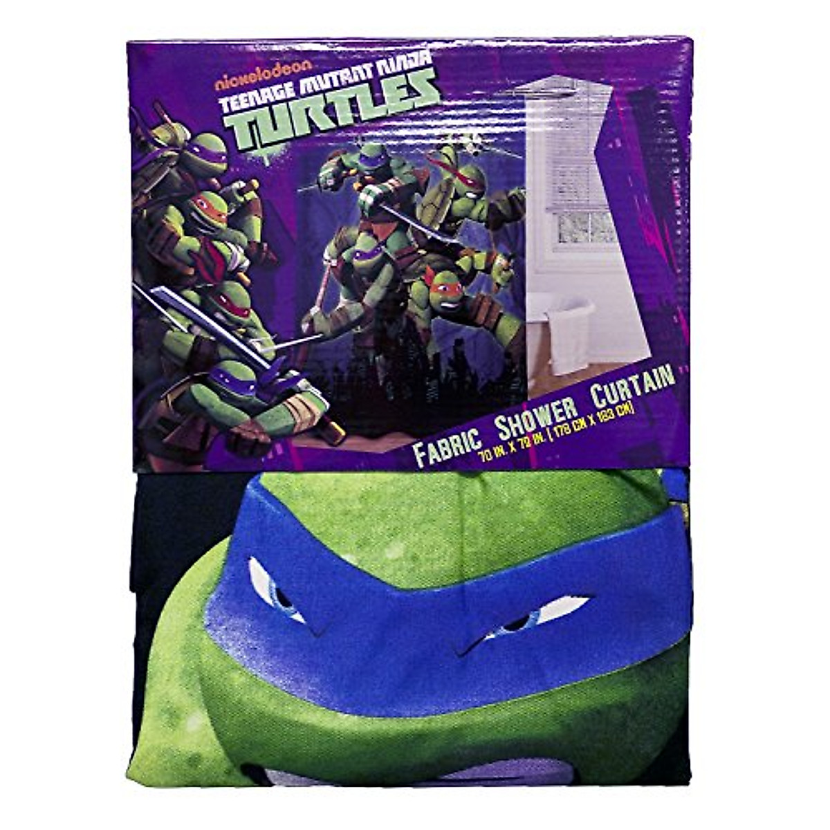 Nickelodeon Teenage Mutant Ninja Turtles "Heroes" Shower Curtain