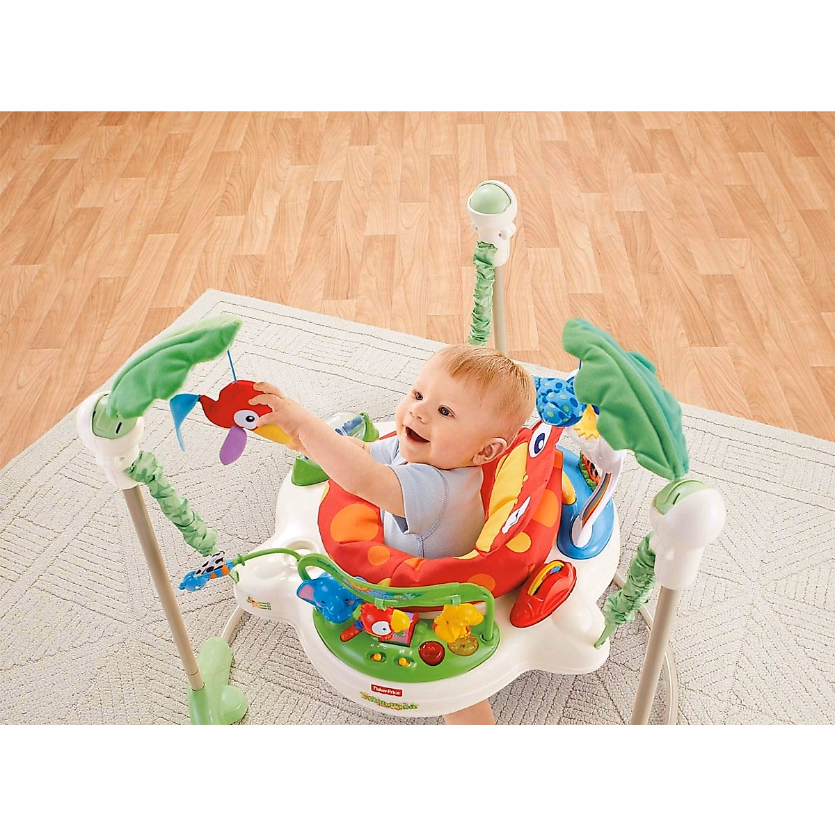 Fisher Price Rainforest Jumperoo Baby Bouncer Entertainer | K6070