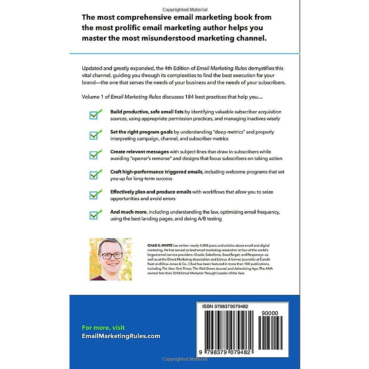 Email Marketing Rules: 184 Best Practices to Optimize the Subscriber Experience and Drive Business Success