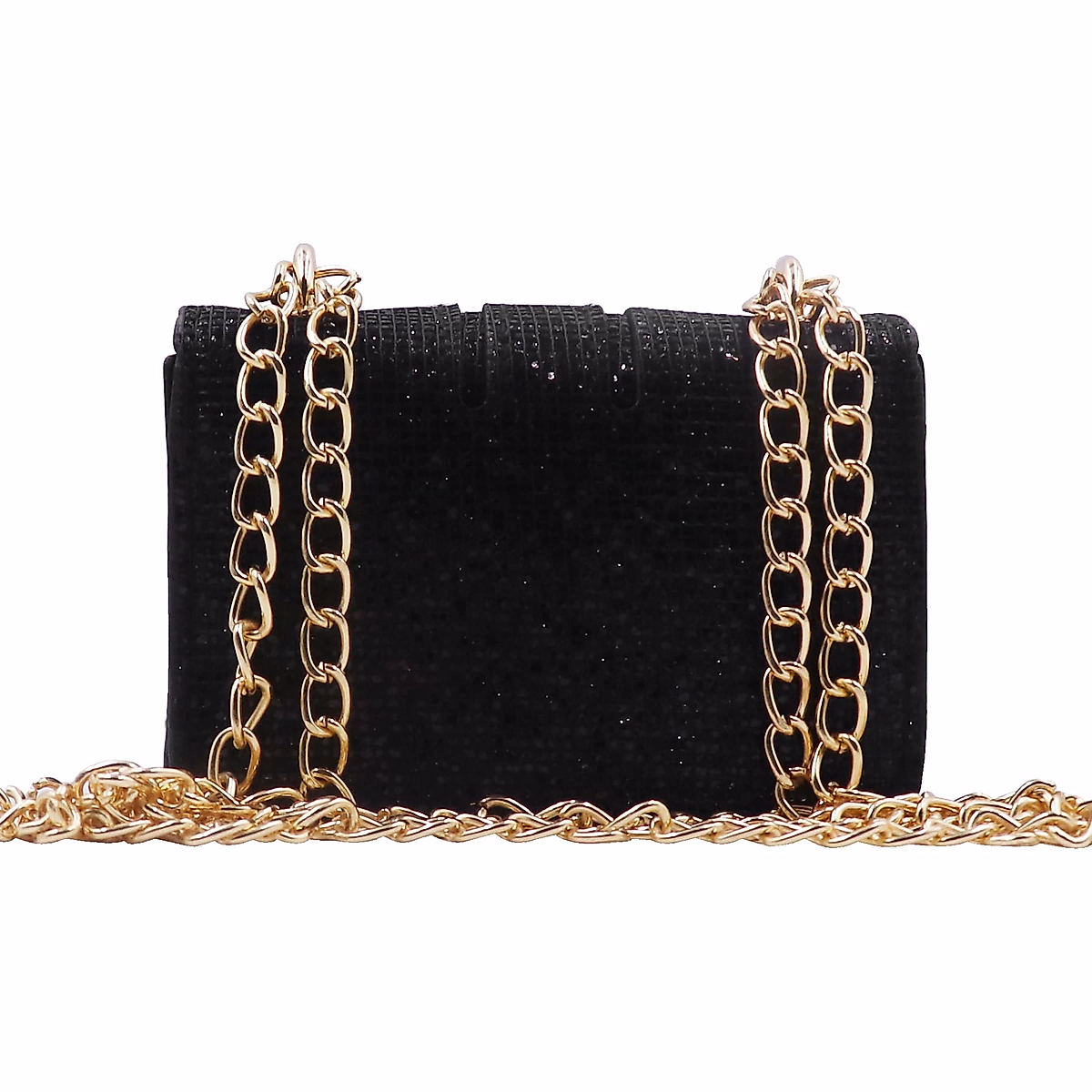 RARITYUS Sparkly Sequin Evening Bag for Women Glitter Crossbody Bag Clutch Shoulder Handbag with Chain Strap