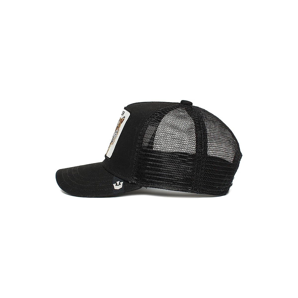 Goorin Bros. The Farm Unisex Baseball Trucker Hat, Black (The Tiger), One Size