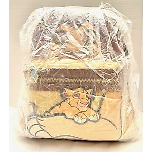 Mufasa and Simba Cosplay Womens Double Strap Shoulder Bag Purse