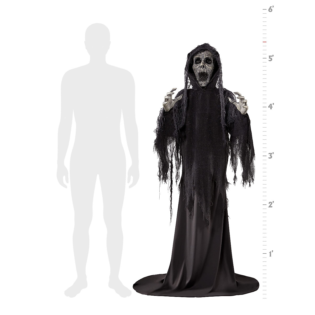 Spirit Halloween 5.4 Ft The Hauntress Animatronic
