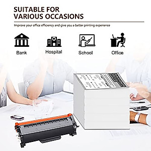 DRAWN TN730 Black Toner Cartridge Compatible 1 Pack TN-730 Standard Capacity(1500 Pages) Toner Cartridge Replacement for Brother DCP-L2550DW MFC-L2750DW HL-L2370DW/DWXL L2395DW Printer