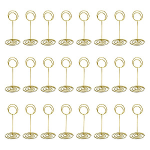 1-24 Acrylic Table Numbers for Wedding - 8.5 ″ × 4 ″ x 1/8″ Perfect Table Number Holders for Wedding, Meeting, Event, Birthday and Anniversary Party