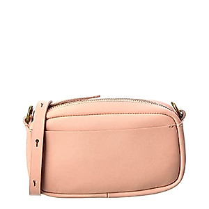 Madewell The Leather Carabiner Mini Crossbody Bag Muted Shell One Size