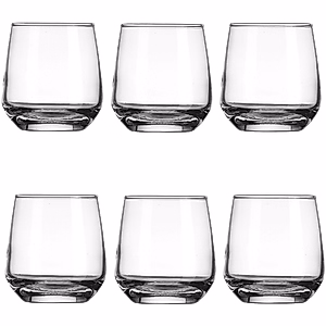 Home Essentials Basic Set of 6 3.25 oz Shot Glass