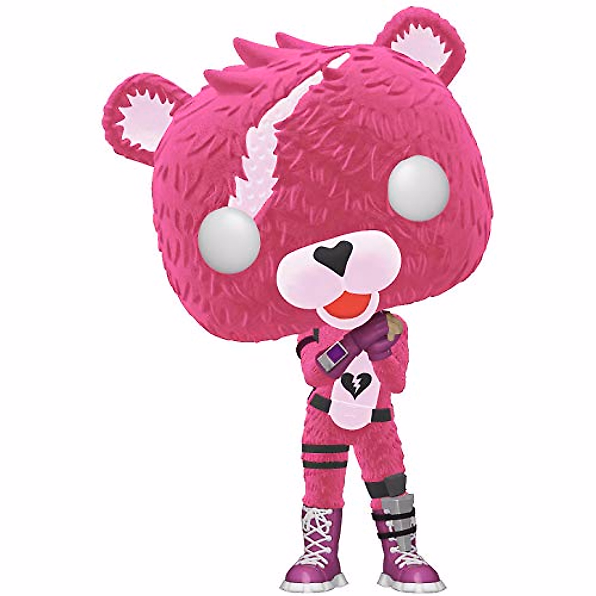 Cuddle Team Leader [Flocked] (GameStop Exc): Funk o Pop! Games Vinyl Figure Bundle with 1 Compatible 'ToysDiva' Graphic Protector (430 - 40948 - B)