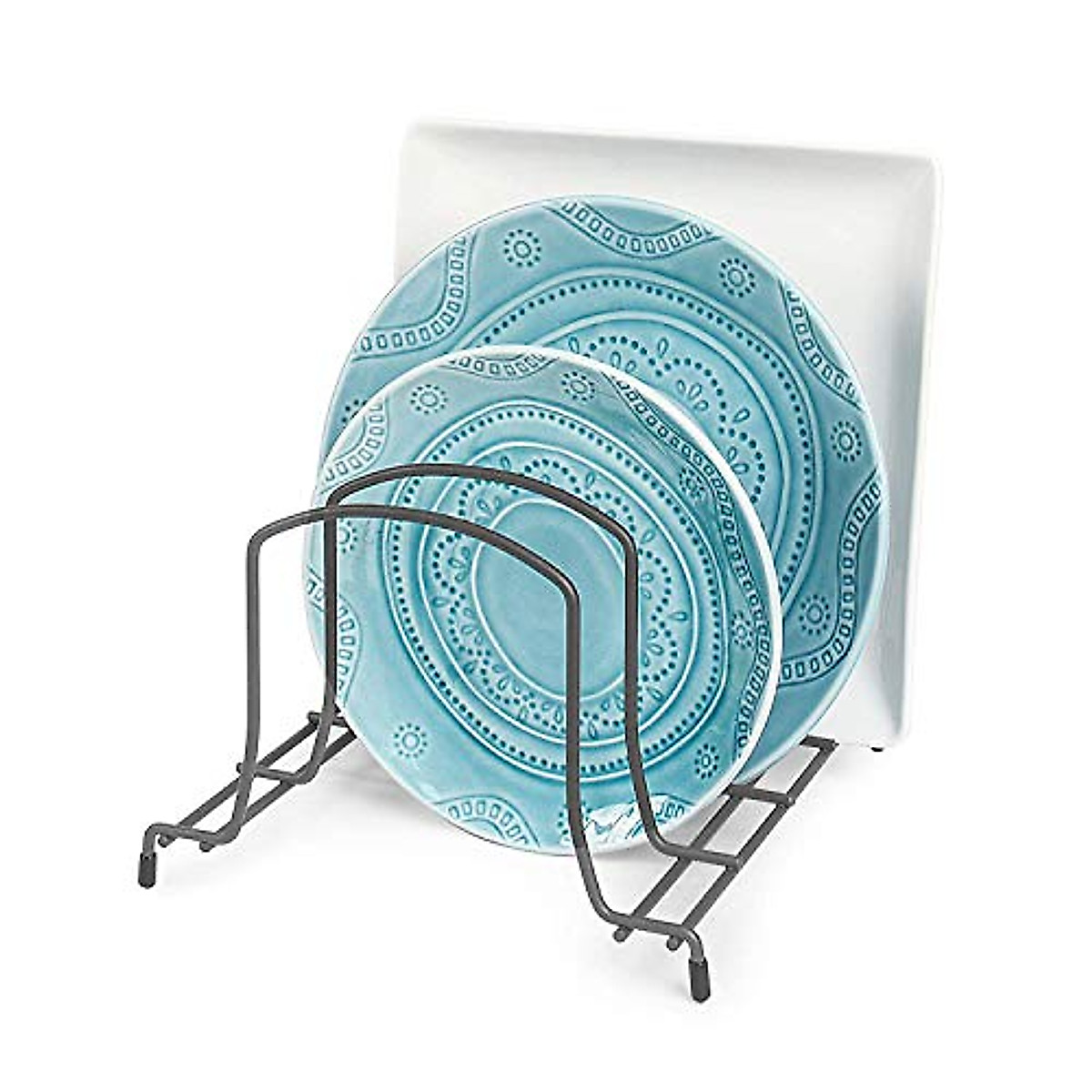 Spectrum Diversified Medium Wire Storage and Organization of Kitchen Bedroom Living Room, Industrial Gray