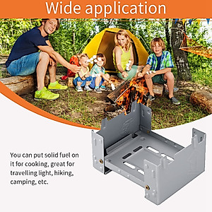 95 x 75mm Camp Fire Tablets Pocket Stove Folding Emergency Camping Stove Solid Fuel Outdoor Portable