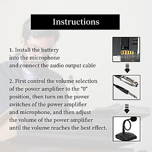 EBTOOLS Wired Microphone, 360 Degree Omnidirectional Highly Sensitive Noise Reduction Desktop Microphone, with 5m XLR Cable, Suitable for Meetings, Voice, Games, Karaoke