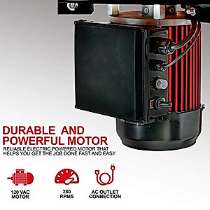 Kitchener Chicken Plucker De-Feather Remover Poultry and Fowl Food Processor Electric Stainless Steel Heavy Duty 1HP 120VAC 280RPM GFCI Connector 92 Soft Fingers 20" Drum Diameter