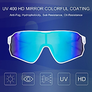 ROCKBROS Polarized Sunglasses UV Protection for Women Men Cycling Sunglasses