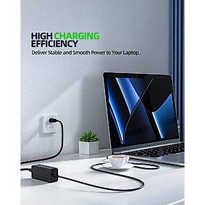 Charger Replacement for Lenovo ADLX45NCC2A ADLX45NDC3A ADLX45DLC3A ADLX45DLC2A ADLX65SDC2A ADLX45NLC3A ADLX65NDC2A ADLX65NCC2A ADLX45NLC2A Model Laptop, (Safety Certified by UL), Square Tip, 65W, 45W