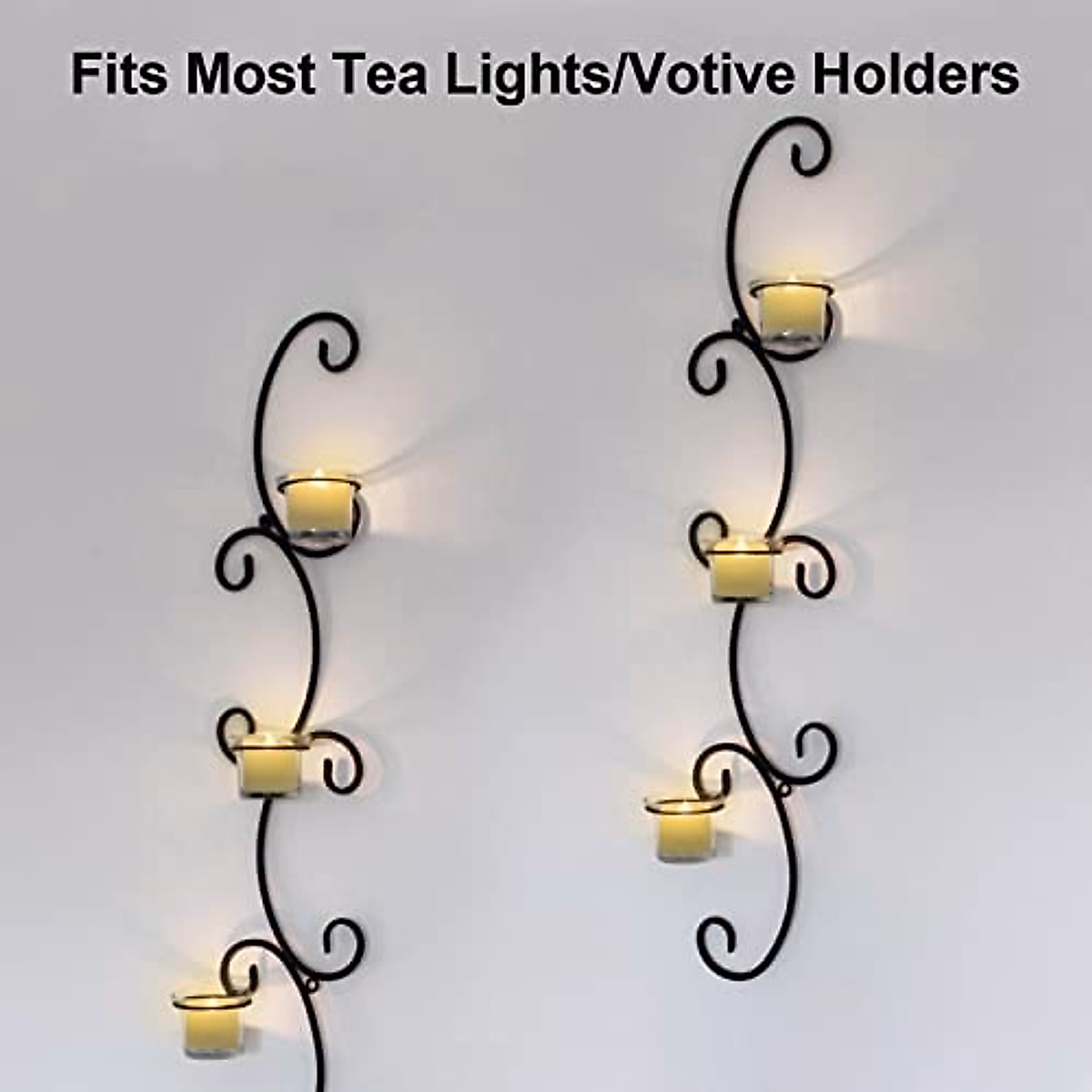 Flameless Candles with Remote LED Tealight Candles Tea Lights Votive Candle with Timer, Unscented Outdoor Flickering Warm White Flame Fake Candles, Battery Operated Candles 200 Hours - 6 Set x 1.3"
