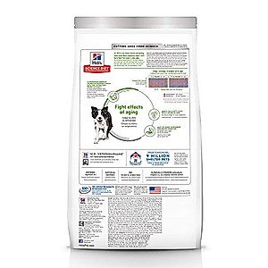 Hill's Science Diet Adult 7+ Senior Vitality Dry Dog Food, 21.5 lb. Bag
