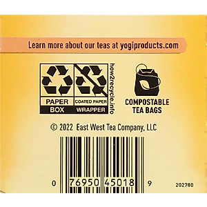 Yogi Tea Organic Throat Comfort Tea, 16 ct