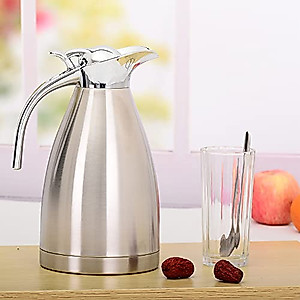 Thermos Set Stainless Steel Vacuum Flask 68oz = 2Liter 2022 New Model Double Walled Vacuum Insulated Thermos 304 Stainless steel Thermal Flask