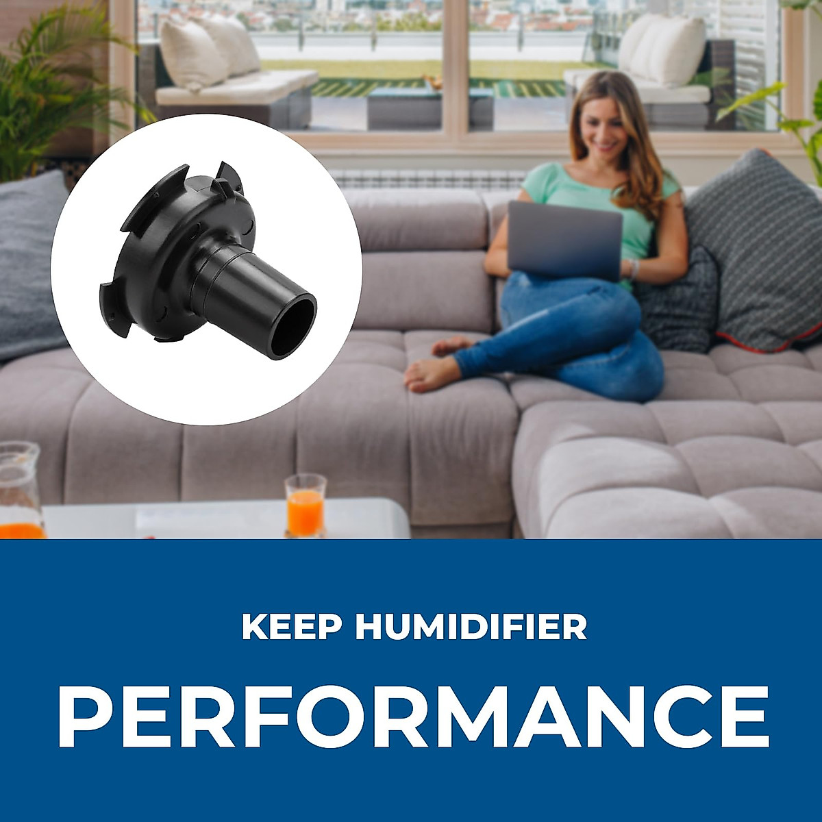 4223 Drain Spud Replacement for Aprilaire Humidifier Filter 500, 500A, 500M, 600, 600A and 600M Humidifier Parts & Accessories