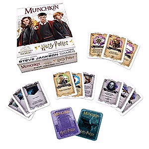 Munchkin Harry Potter Board Game | Officially Licensed Harry Potter Gift | Artwork from Harry Potter Movies | Collectible Steve Jackson's Munchkin Game