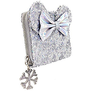 Loungefly X LASR Exclusive Disney Holographic Sequin Minnie Wallet