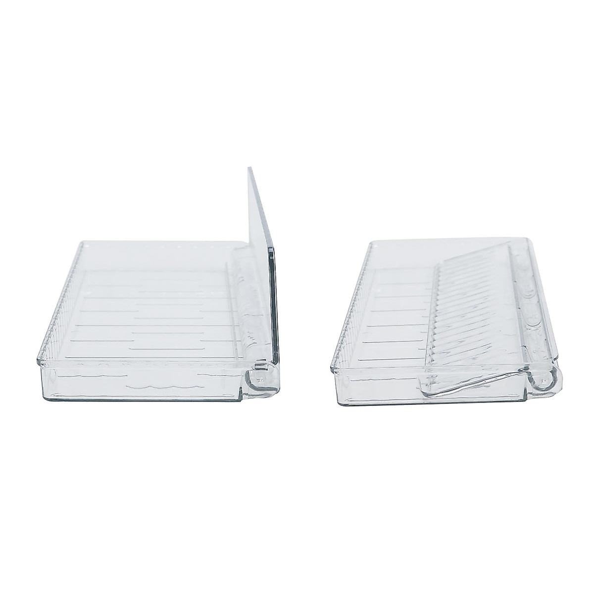 Meprotal Wall Mounted Shower Caddy Adhesive Shower Shelves Clear Plastic Shower Organizer for Bathroom Storage Shampoo Organizer Makeup Organizer (2 Pack, 9.3" x 4.17")