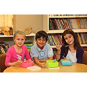 Frego Award-Winning Plastic-Free Glass and Silicone Food Container | 4 Cups | Orange