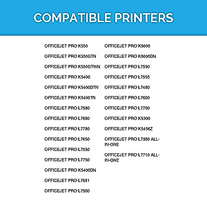 LD Products Remanufactured Ink Cartridge Replacement for HP 88XL High Yield (Black, Cyan, Magenta, Yellow, 4-Pack)