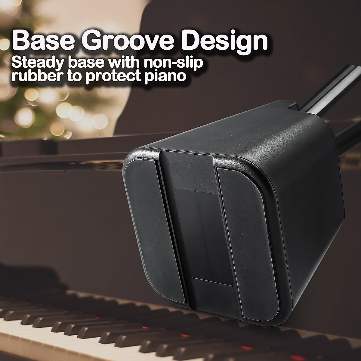 AETEE Piano Lights for Upright Grand Digital Professional Led Piano Lamp Eye-Care 5 Levels Color Temperatures 5 Levels Dimming Aluminum Body with Steady Base Home