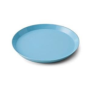 TAMAKI Luonto T-947746 5-Piece Set, Tyvas Blue Plate, Color Dish, Pasta Plate, Bowl, Soup Cup