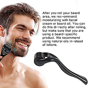 Beard Kit - Beard Growth Kit, Beard Grooming Kit with Beard Roller, Beard Growth Oil, Beard Serum, Balm, Comb, Beard Gifts Set for Men, Perfect Christmas Gifts for Dad/Boyfriend